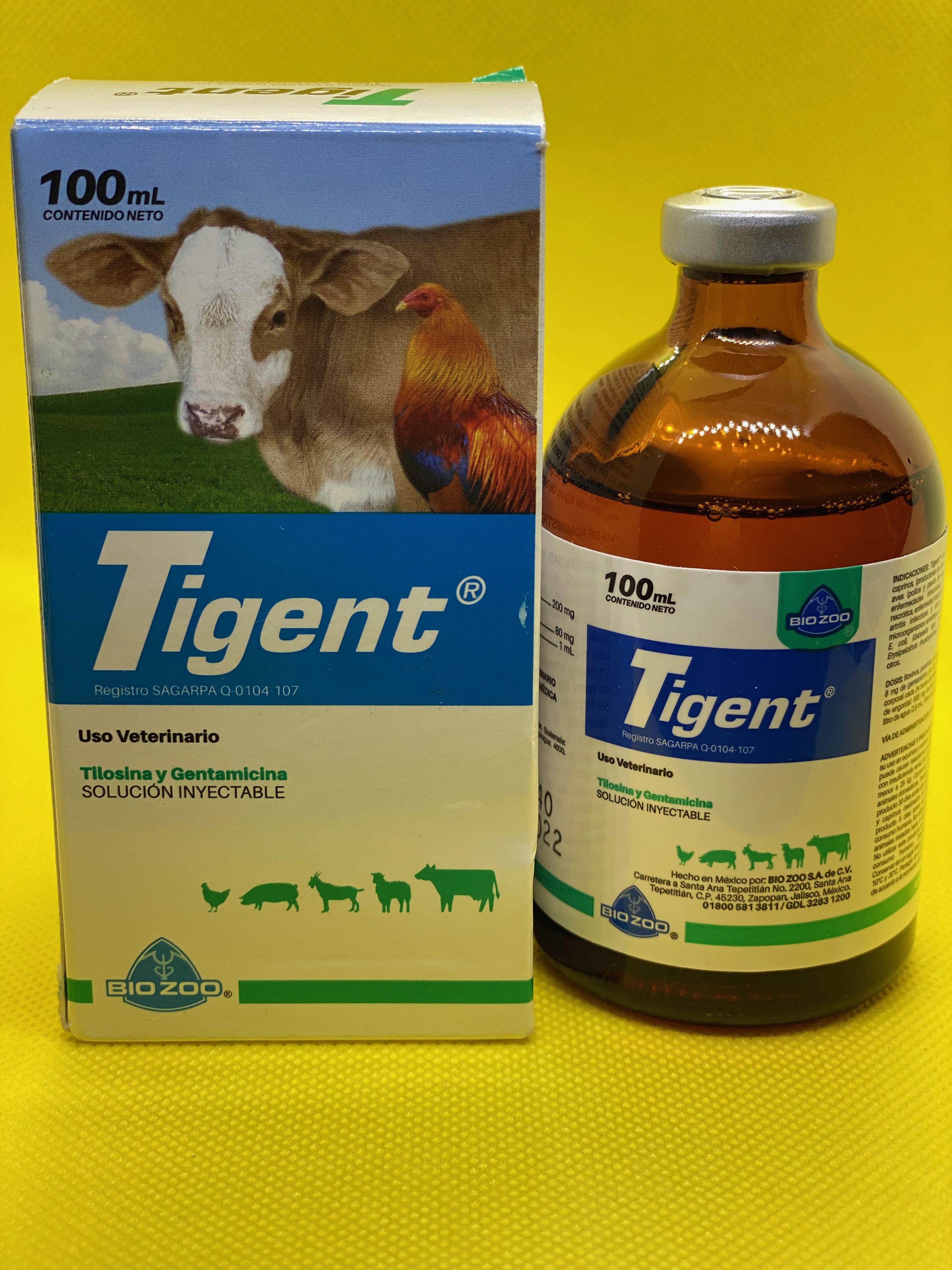 Tigent 100ml – Productos para gallos