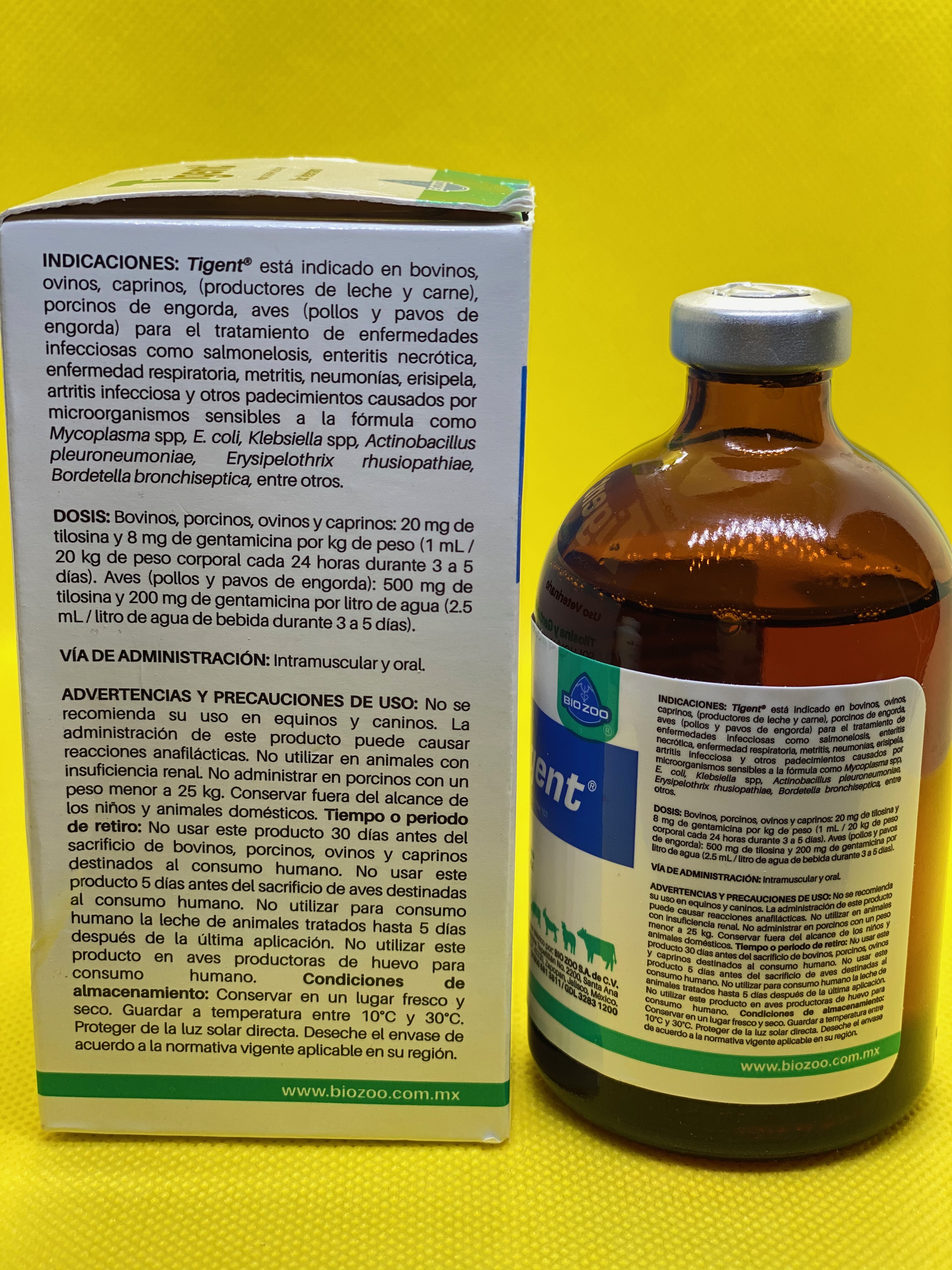 Tigent 100ml – Productos para gallos