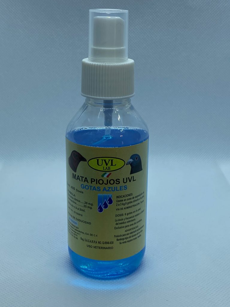 UVL MATA PIOJOS 400 DOSIS – Productos para gallos