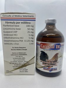 Catarrol IM 100ml INYECTABLE – Productos para gallos