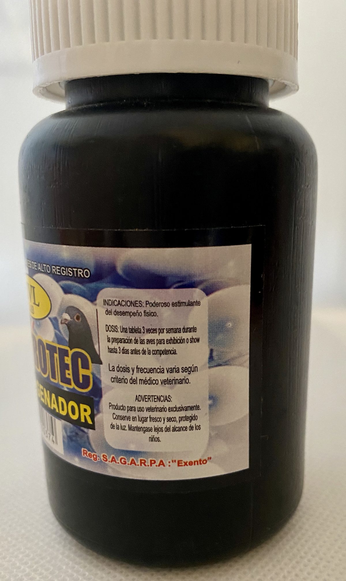 UVL NITROTEC 70 TABLETAS – Productos para gallos