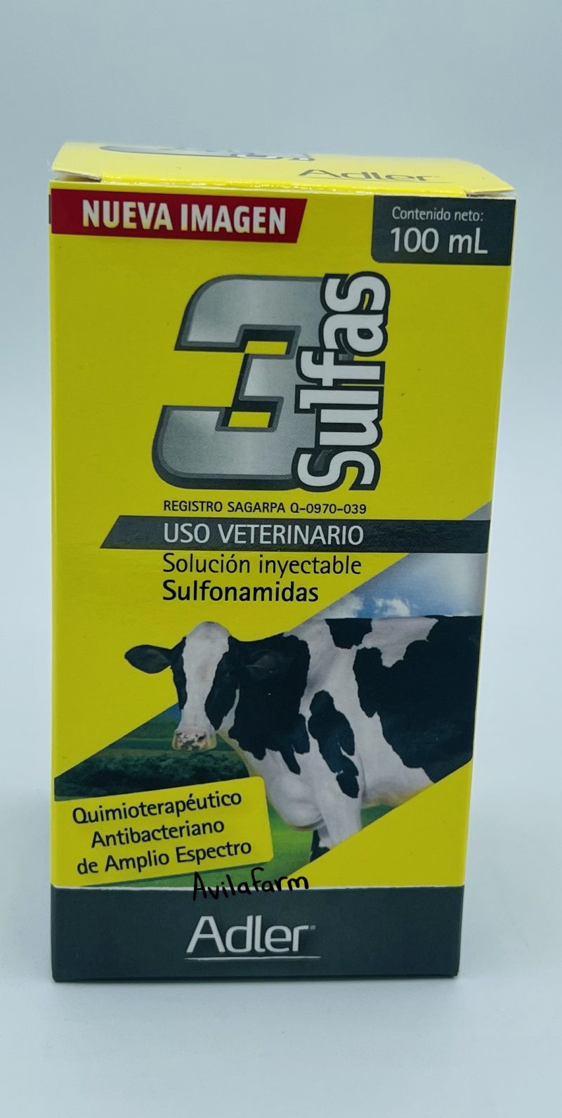 3 Sulfas 100ml – Productos para gallos