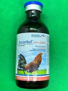 Ascorbol inyectable 50ml – Productos para gallos