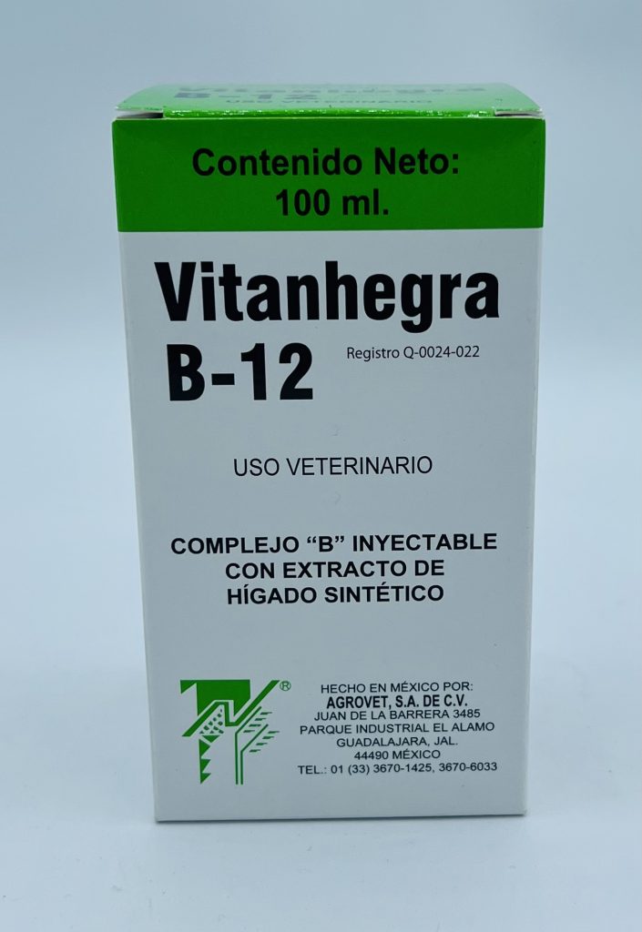 Vitanhegra B12 100ml – Productos para gallos