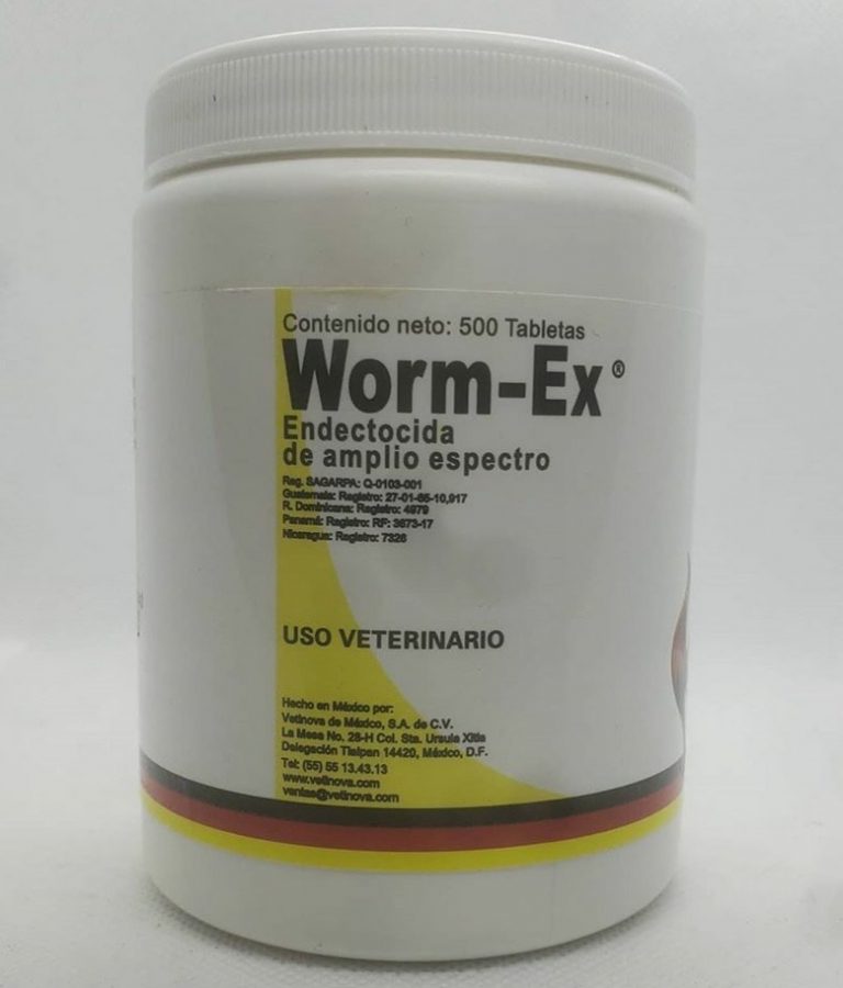Worm ex 500 tabletas vetinova – Productos para gallos