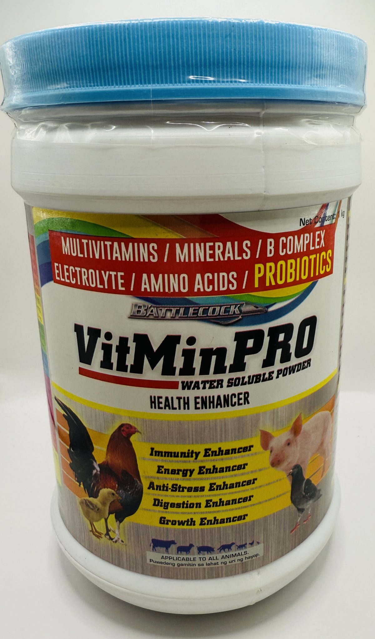 VitminPro water soluble Powder 1kg – Productos para gallos