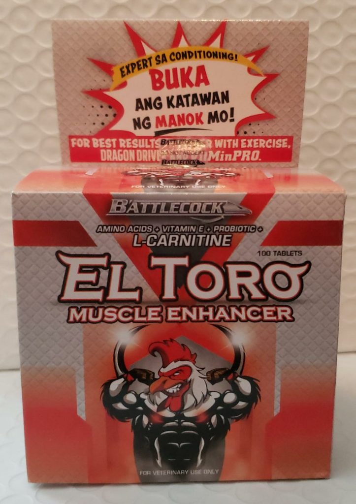 El Toro 100 tablets – Productos para gallos